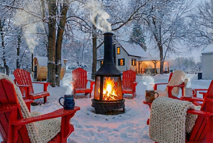 Scenic Notl Farmhouse-orchard Views-hot Tub-sauna - Niagara-on-the-Lake