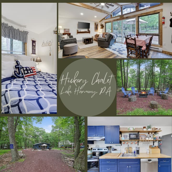 Kingbed+cabin+quiet+new Renovation+foliage+ski - Lake Harmony, PA