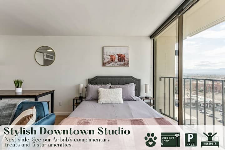 Stylish Downtown Studio Conference Rooms, Free Pkg - Salt Lake City, UT