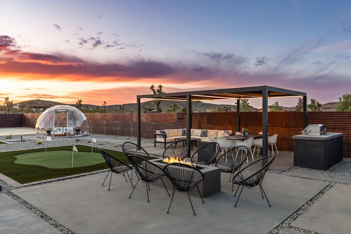 Sapphire Serenity (Pool/spa/minigolf/bocceball) - Joshua Tree National Park
