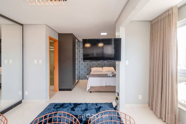 Flat W/ Gym In Condo, Setor Bueno - Lhd0706 - Goiânia