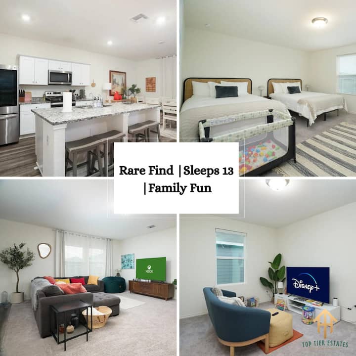 Sleeps 13 | Seaworld & Lackland | 4br - San Antonio, TX