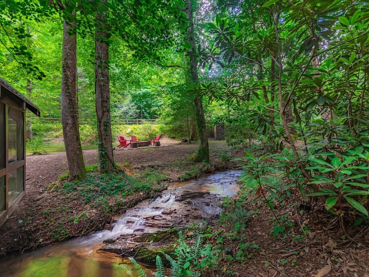 Babbling Brook - 10 Minutes From Downtown Blue - Blue Ridge, GA