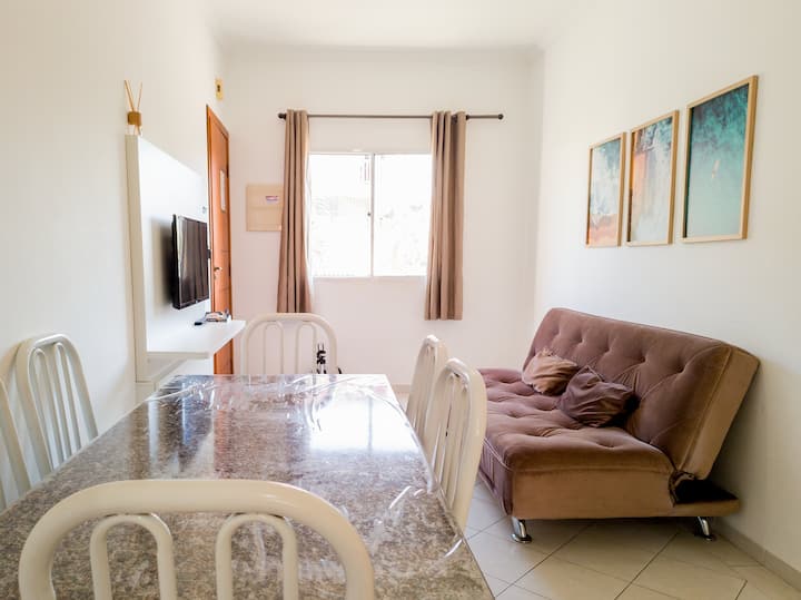 Apê Branciforte | 8 Pessoas | Itaguá - Ubatuba