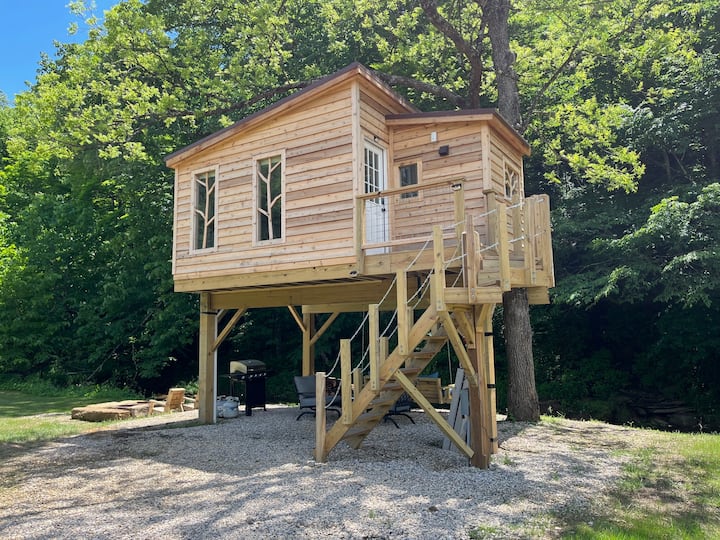 The Owl's Perch Treehouse - Ohio