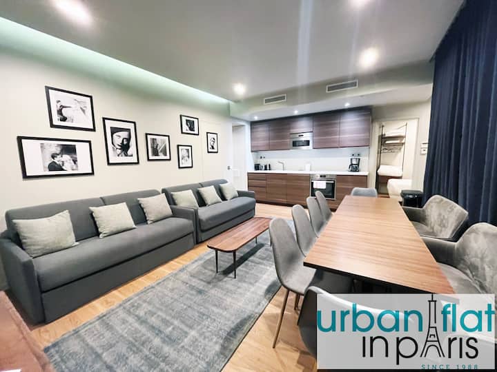 Urban Flat 79 - Beautiful 4bdr Apartment In Le Mar - Gennevilliers