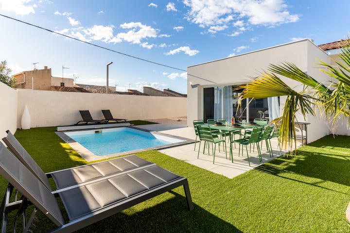 Villa Selva, Plage à 500m - Valras-Plage