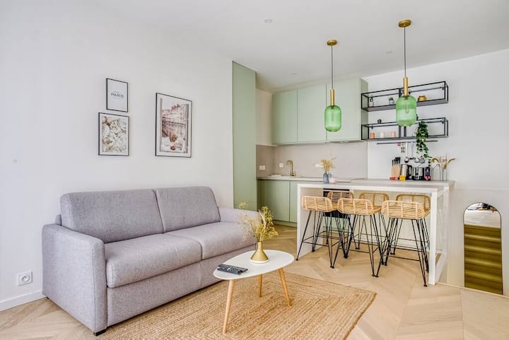 Bel Appartement Pour 6 Personnes - París