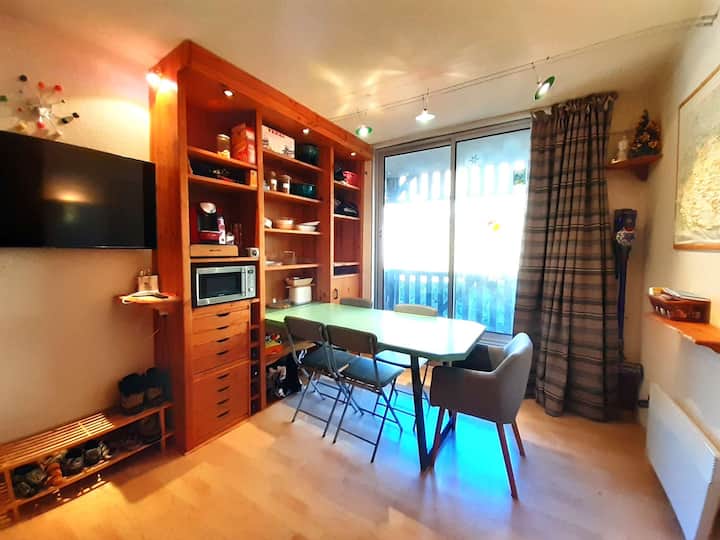 Studio Piau-engaly, 1 Pièce, 4 Pers. - Aragnouet