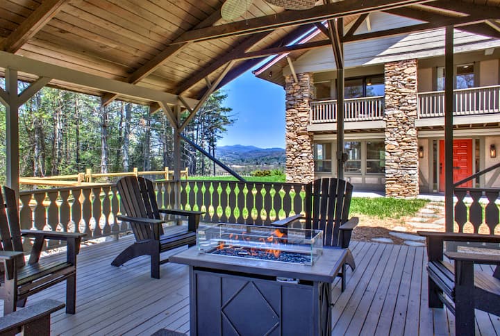 7 Bdrm Retreat With A Hot Tub & Fire Pit - Brevard, NC