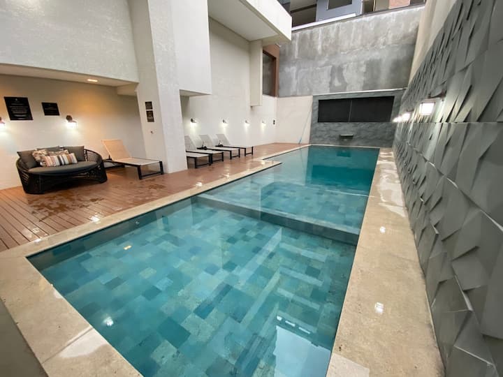 Apê Com Piscina E Churrasqueira 120 Mt Do Mar - Bombinhas