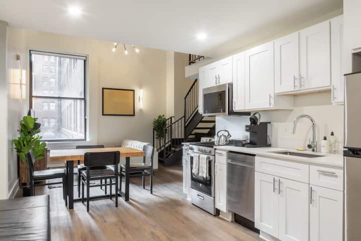 Sosuite | 2br Loft W Shared W/d, Gym, Lounge - Philadelphia
