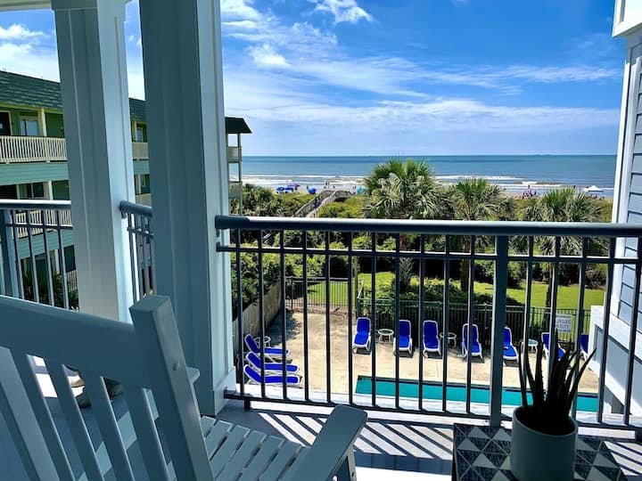 Beautiful Oceanfront 4br Condo In The Heart Of Iop - Isle of Palms, SC
