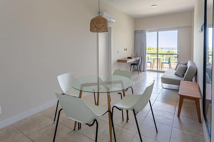 Apto 3 Quartos C/ Vista Para O Mar E Churrasqueira - Florianópolis