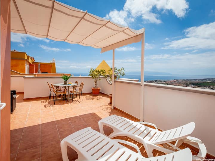 Salt And Sea Apartment Vue Sur La Mer - Costa Adeje