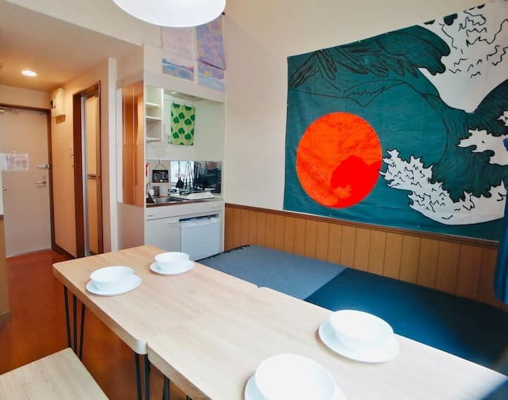 A0宿東新宿cozy Room/jr山手線「新宿」徒步圈內/地下鉄「東新宿」徒歩4分/22 - Shinjuku City