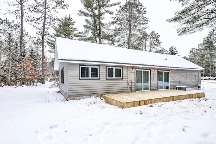 4br Home & Cabin On Trails W/ Fire Pit - Dogs Ok - Manitowish Waters
