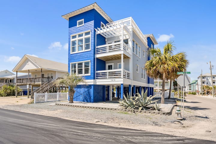 North Star | Ocean Views + Rooftop! - Carolina Beach, NC