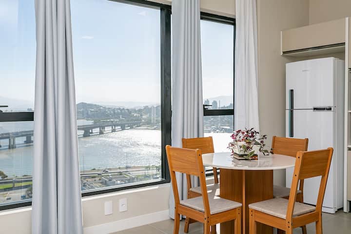 Wi-fi 250mb | Amazing Sea View #Ca61 - Florianópolis