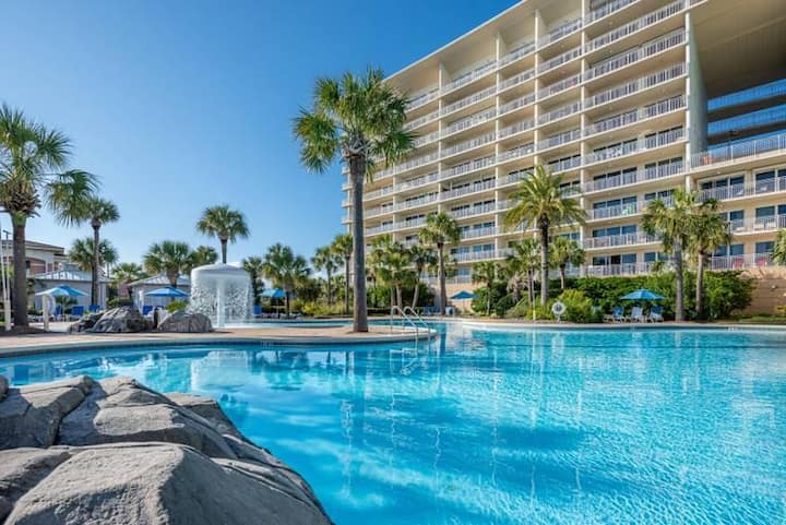 2 Large Balconies With Beach Views, 2 Pools - Destin, FL