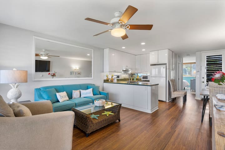 Oceanfront Beachfront Escape Hale Kai 1bed - Maui, HI