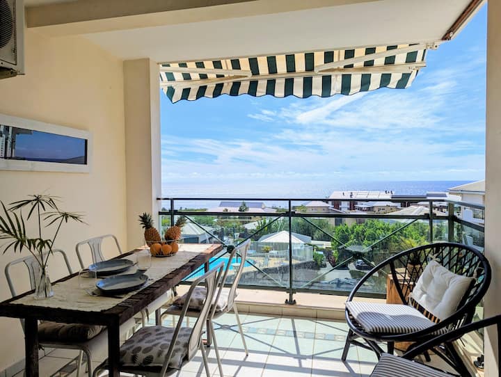 Rêve D'océan, Piscine Et Vue Mer - La Réunion