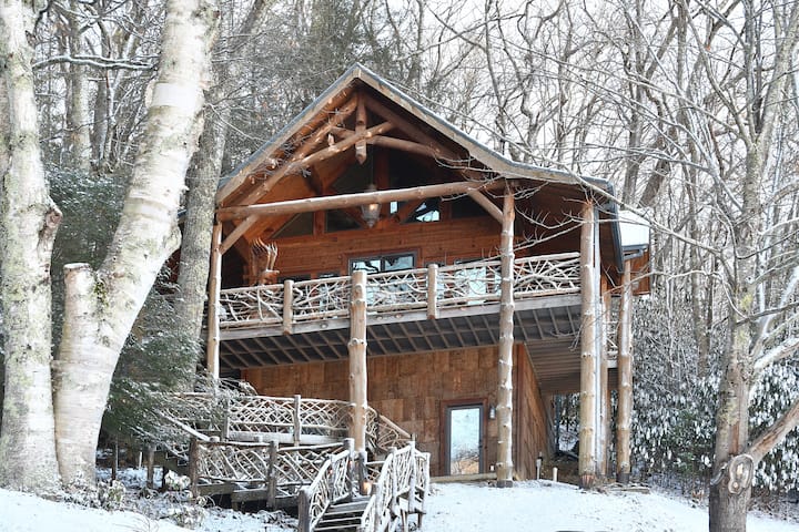 Treehouse At Fiddlehead Minutes To Ski And Hiking - Banner Elk, NC