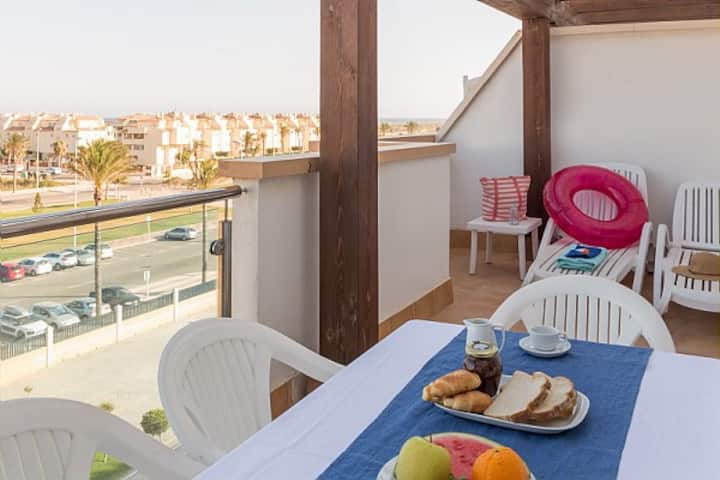 Pierre&vacances-app 4 Personnes-1 Chambre-balcon - Roquetas de Mar