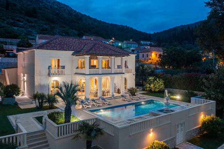 Luxury Villa La Villa Dubrovnik With Heated Pool - Slano