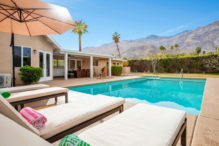 Tahquitz River Estates Oasis | Walled In Pool+spa - Palm Springs, CA