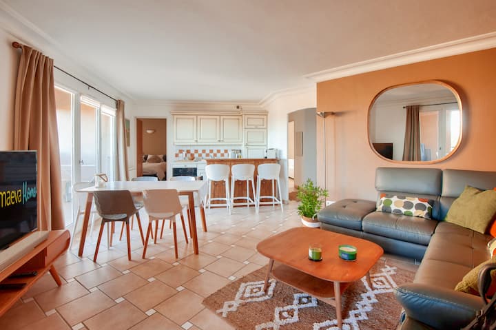 Appartement Climatisé Avec Terrasse 4 Pièces 7 P - Mallemort