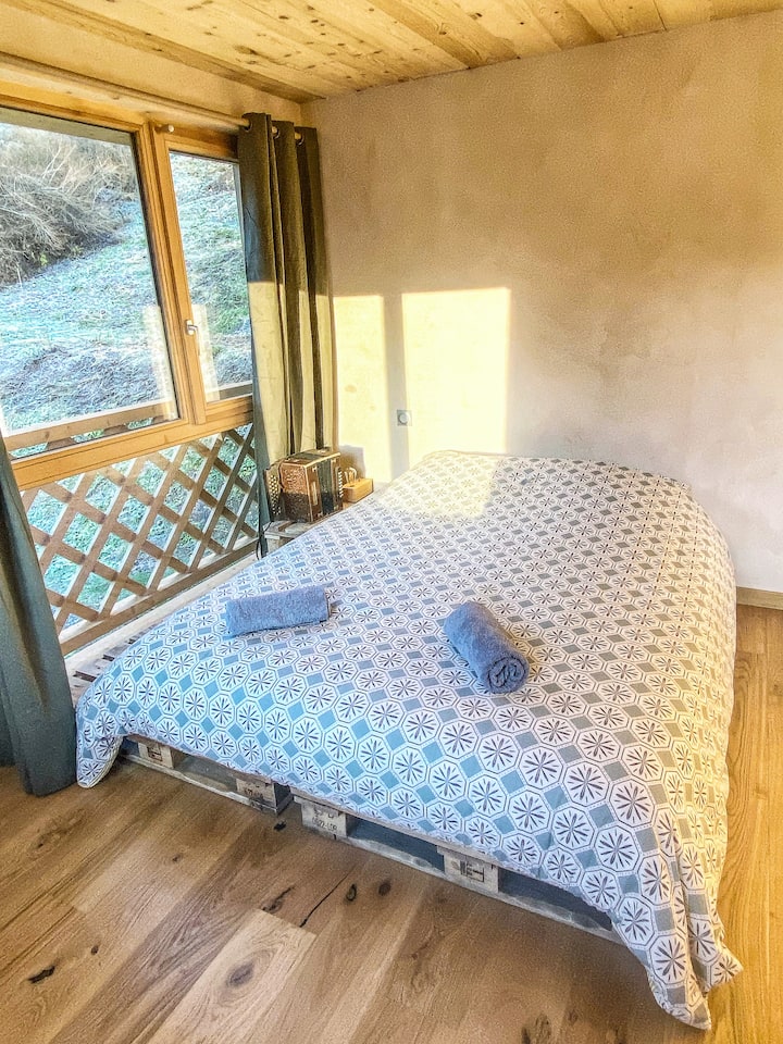 Chambre D'hôtes Double Avec Vue Jardin Et Montagne - Le Grand-Bornand