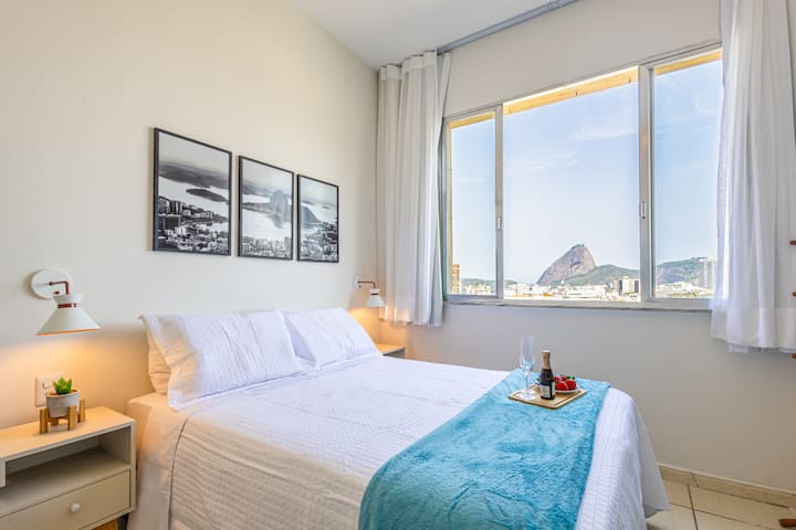 Loft Com Vista Pro Pão De Açúcar! | A/c, Wi-fi, Tv - Rio de Janeiro
