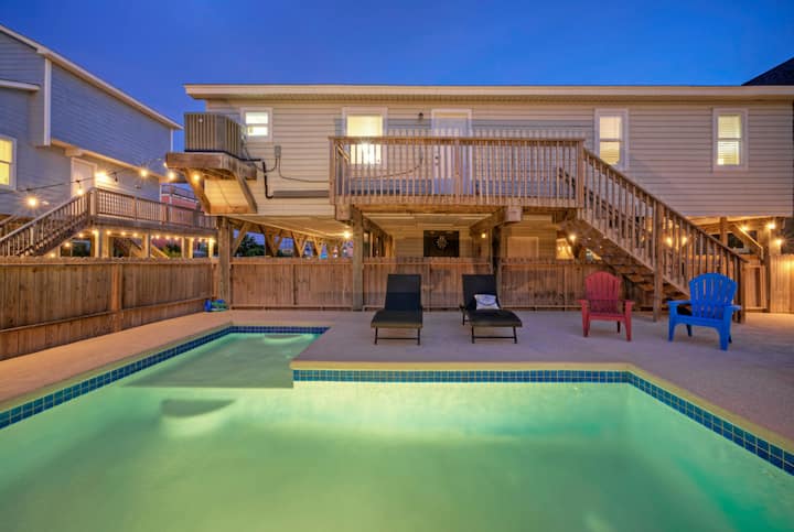 Near Beach W/ Pool + Boat Parking | Agave House - Port Aransas, TX