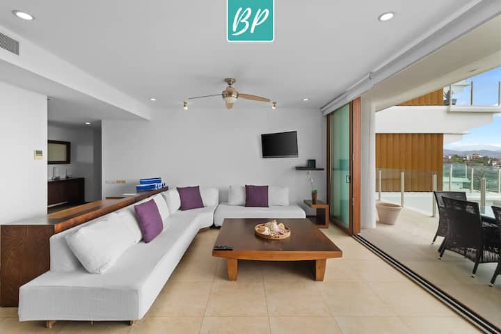 Alamar 306 - Oceanview Condo W Beach Club Access - Cruz de Huanacaxtle