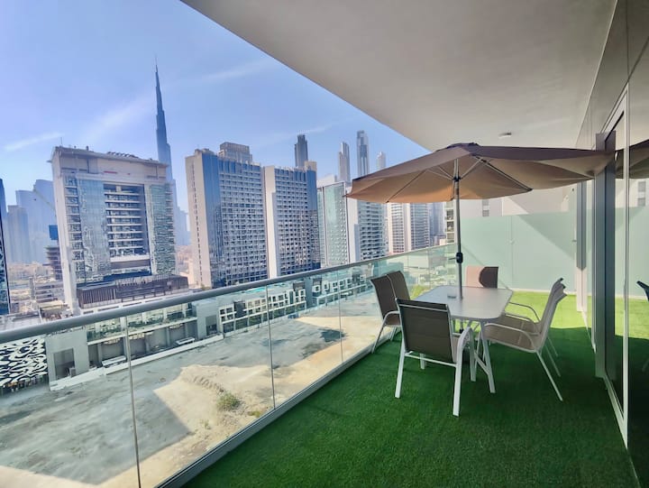 Vera Residences I Burj Khalifa View - Aeropuerto de Dubái (DBX)