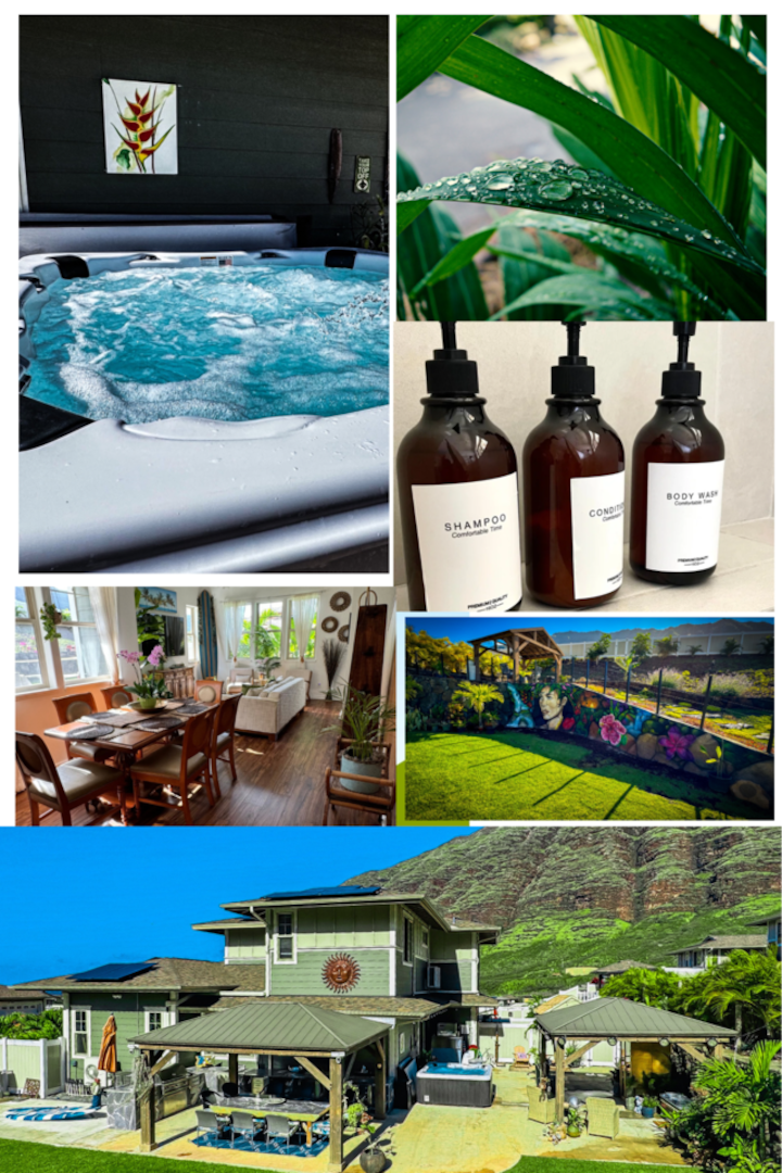 Top 10% Airbnb Home Near Beach Pool & Sauna - Māʻili Beach Park
