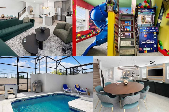 Villa Rosa | New Home W/ Top Amenities Near Parks - Amway Center