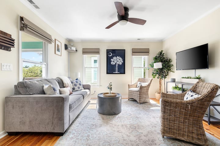 Crescent Cottage | Walk To Republic + Prohibition - Charleston, SC