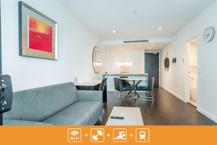 Cozy 1 Bedroom Apartment With Infinity Pool - Brisbane