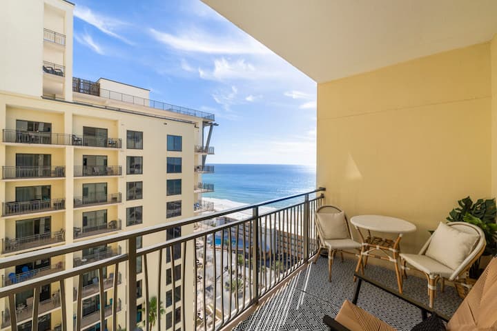 Origin 1308: Gulf-view Condo W/ Balcony+ Free Fun! - Panama City Beach, FL
