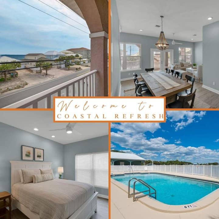 Amazing Views | Walk To Beach| Pool | Sleeps 15 - Panama City Beach