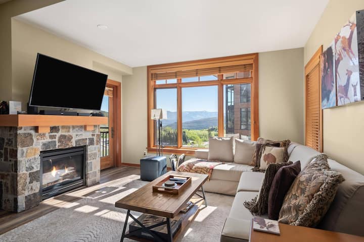 Snowmass Base Village. Ac/hot Tubs/balcony/parking - Snowmass Village, CO