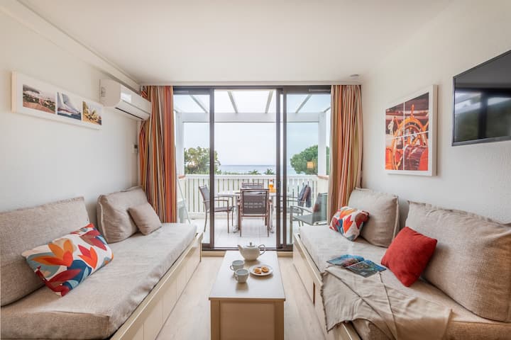 Pierre&vacances-app-6pers-terr/balc-vue Mer-rénové - Le Lavandou