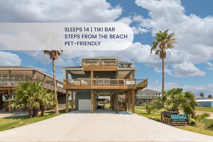 4br Beach House | Tiki Bar, Bbq, Pet-friendly - 크리스털 비치