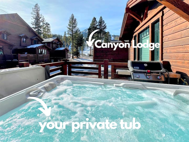 Vintage Vibes - Slopeside W/ Private Hottub & Gar - Mammoth Lakes, CA