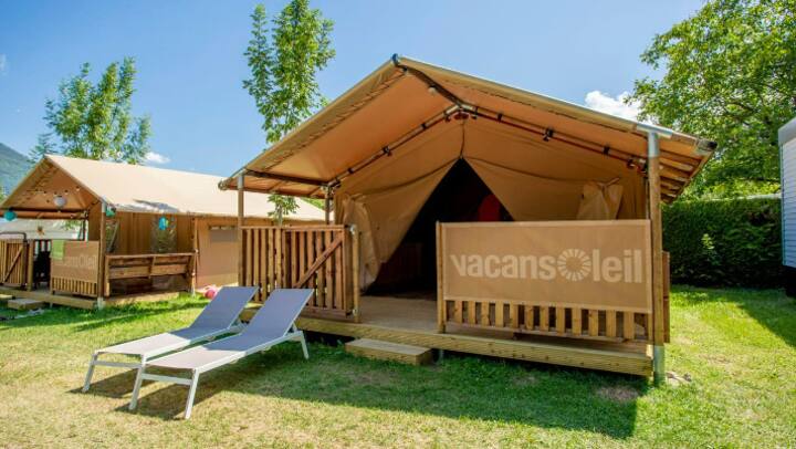 Tente Kalahari Xl 3 Pièces 5 Personnes Sans Sanit - Luc-en-Diois