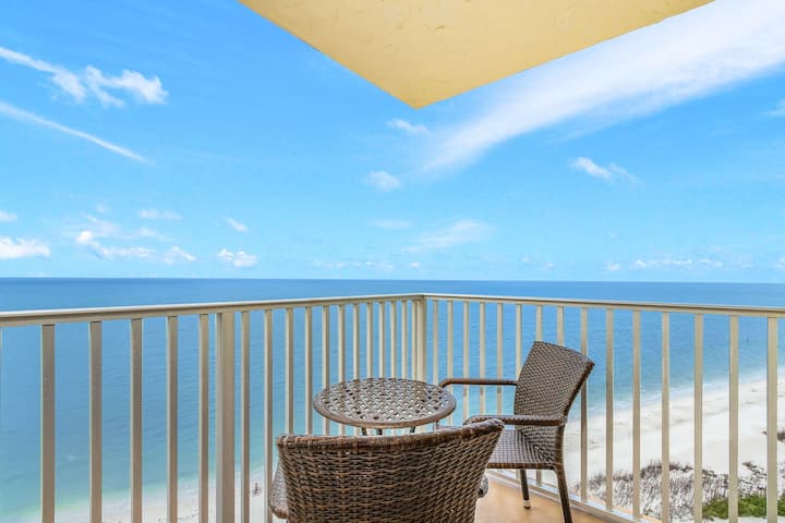 Heated Pool On Site! Beachfront Property|gulf Vies - 邁爾斯堡海灘