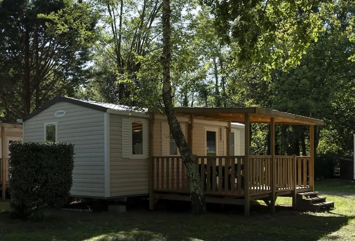 Zecamping 4* Mobil Home 31m² Piscine - Montalivet les Bains
