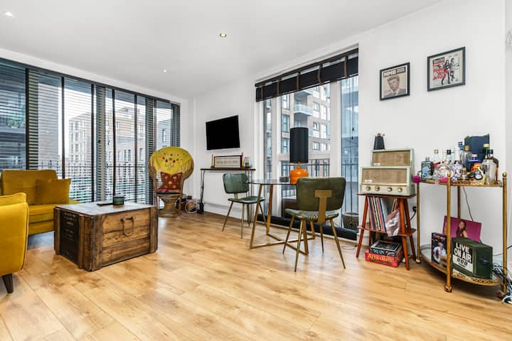 Chic Urban Apartment In Shoreditch, 2 Bed 2 Bath - Londres